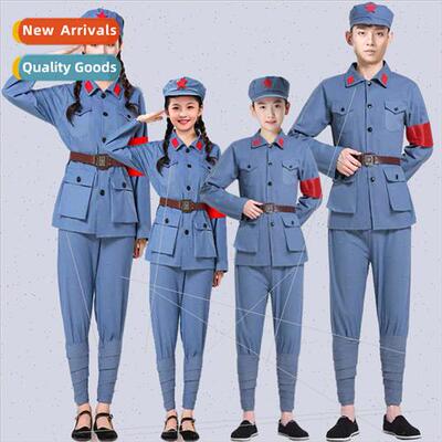 Red Army Permance Costume Childrens Men and Women ttle Red A