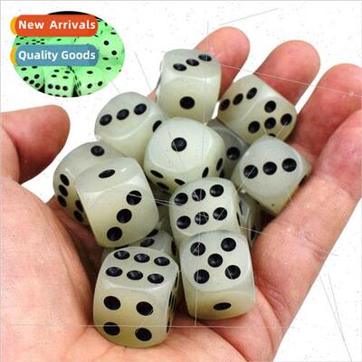 16MM Glow-in-the-Dark Dice 16mm Fluorescent Effect ghtclub B