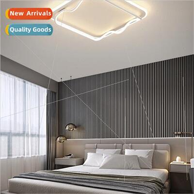 ving room lamp simple modern atmosphere ultra-thin rectangul