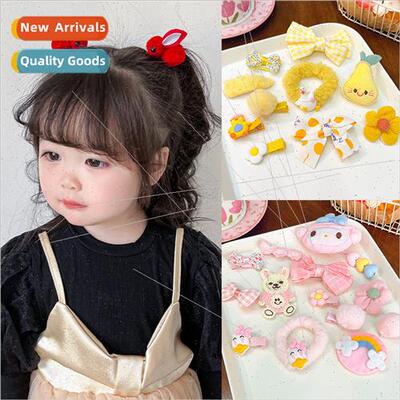 Hair clips female 2023 new children fall winter broken hairp
