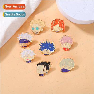 Anime manga  spell badge five stripes govt volts black hui t