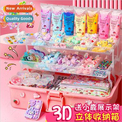 Cream Gum Gooka Stickers Big Set DIY Girls Kids Toys Handboo