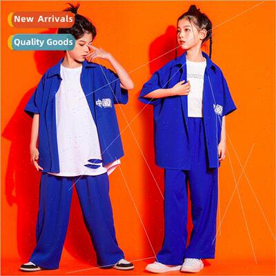 Childrens set dance boys handsome su su children walkout jaz