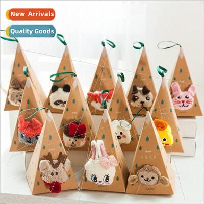 Japan Christmas socks embroidery three-dimensional home cora
