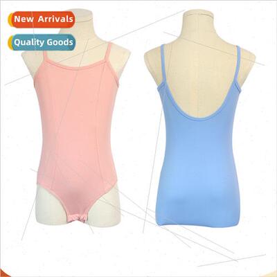 Childrens dance wear practice clothes summer halter ballet m