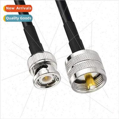 RF RF cable assembly BNC male to UHF male PL259 adapter 1m 2
