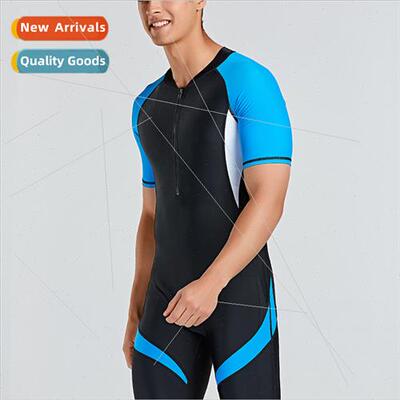 New Europe diving su short-sleeved one-piece snorkeling tigh
