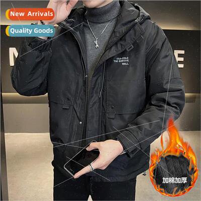 Jacket men 2023 fall winter new loose male tide leisure fall