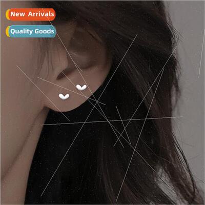 KoreaKorealucky cute heart-shaped love heart earrings earrin