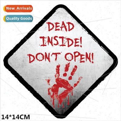 Resident Evil Handprint Car Sticker DEAD INSIDE Umbrella Sti