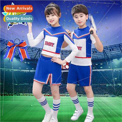 The new cheerleading costumes permance clothing children che