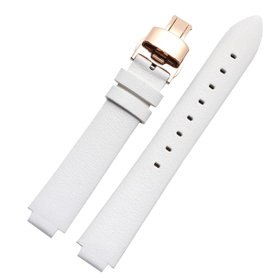 西铁城凸口白色表带