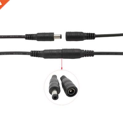 5Pair DC Power Male Female 5.5mm x 2.1mm Plug Jack Connector