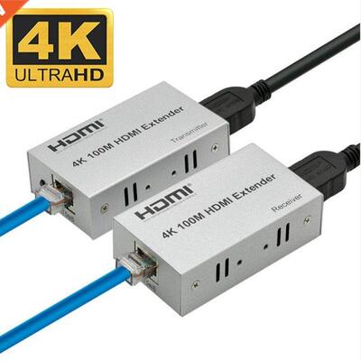 4K HDMI extender by cat5e/6 cable 60M HDMI 4K extender over