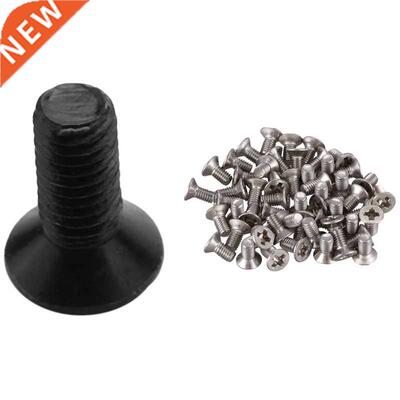 50Pcs M3x6 mm Slotted Phillips Countersunk Screw Machine Scr