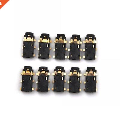 10pcs/lot NEW 2.5mm Female Audio Connector 6 Pin SMT SMD Ste