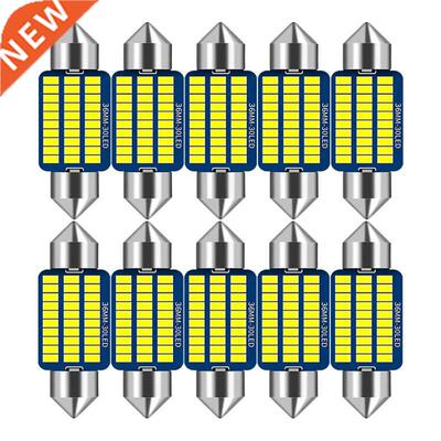 10 PCS Car LED Bulb Canbus C10W C5W LED Festoon 31mm 36mm 39