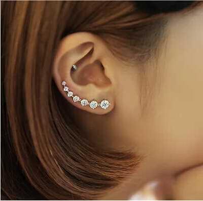 New Fashion High Quality Super Shiny Zircon 925 Sterling Sil