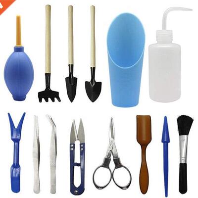 14Pcs Garden Hand Tools Transplanting Outdoor Bonsai Tools P