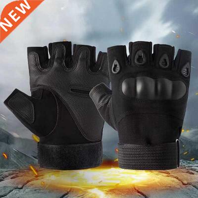 Outdoor Tactical Gloves Men's and Women's Half Finger Cycli