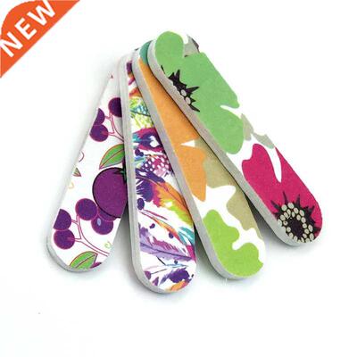 50pcs Mini NailFile Double Side 100/180 Nail Buffer Angle N