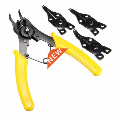 4 in 1 HandSet Head Circlip Plier Snap Ring Pliers Circlip