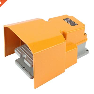 LTH-1/6 Foot Swtch Alumnum Shell Machne Tool Parts Slver