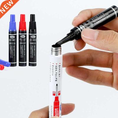3 COLOR Carpenter Pen 30mm Deep Drill Hole Long Nib Water Re