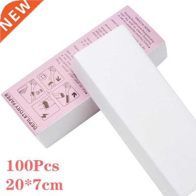 100pcs Women Men Hair Removal Wax Paper Nonwoven High Qualit