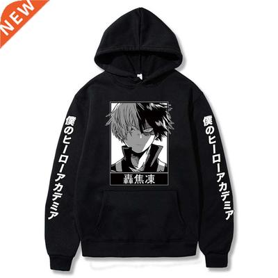 Anime My Hero Academia Hoodie Shoto Todoroki Pullover Sweats