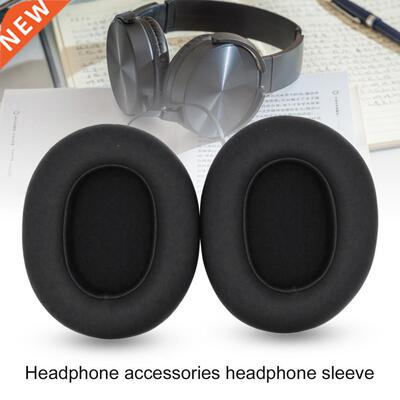 1 Pair Headphone Earpads Durable Lightweight Faux Leather Re