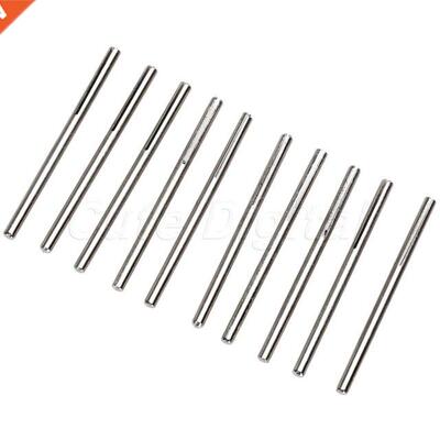 10Pcs 1/8 3mm Shank Sandpaper Clamp Splt Mandrels Long Abr