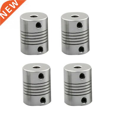 4pcs Shaft Couplings CNC Motor Jaw Shaft Coupler 5mm To 8mm