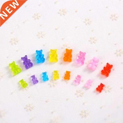 40pcs Mixed Cute Resin Candy Gummy Bear For Decoration