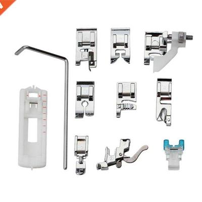 W/ Guide Rod Sewing Machine Foot 11Pcs Accessories for