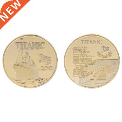 Collect Coin Titanic Pattern Commemorative Challenge Coin Gi