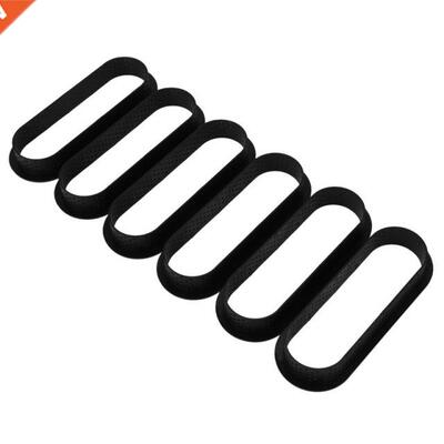 Egg Tart Cake Ring Set Plastic Perforated Oval Shape French