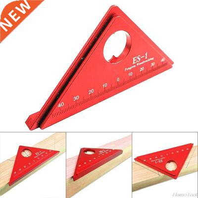 Woodworking Square Metric Aluminum Alloy Scribing Triangle A