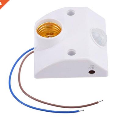 Lamp Base Socket AC 110V 220V PIR Infrared Motions Sensor E2
