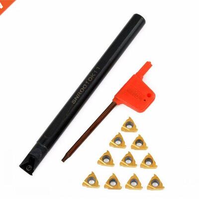SNR0010K11 Lathe Boring Bar Turning Tool Holder With 10Pcs 1