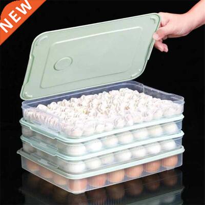 Refrigerator Food Organizer Fresh Box Dumplings Vegetable Eg