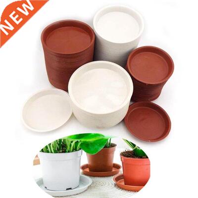 Plastic Garden Flower Pot Plant Saucers Water Tray Base for
