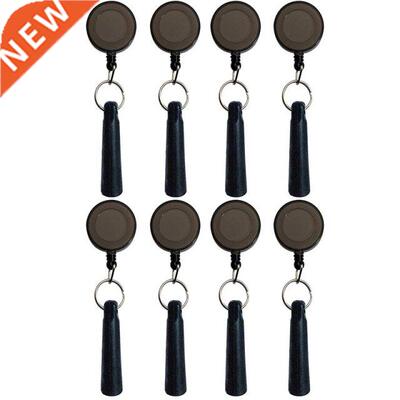 8Pcs Elastic Silicone Retractable Pencil Holder, Duty Retrac