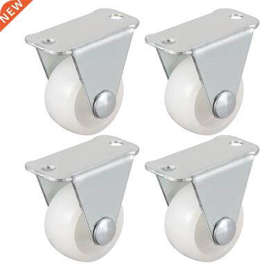 1 Inch Swivel Cster Wheels PP 360 Degree Top Plte Mounted