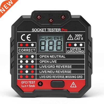Socket Tester Voltage Tester Socket Detector Ground Zero Lin