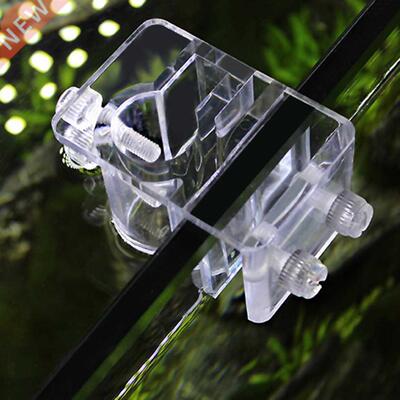 Aquarium Inflow Outflow Tube Holder Acrylic Fix Hose Pipe Mo