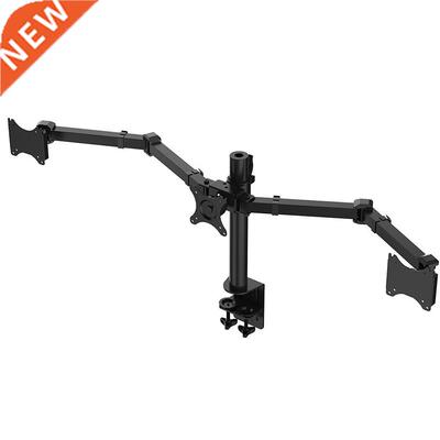 Desktop Triple LCD Monitor Stand Arm Adjustable Display Stan