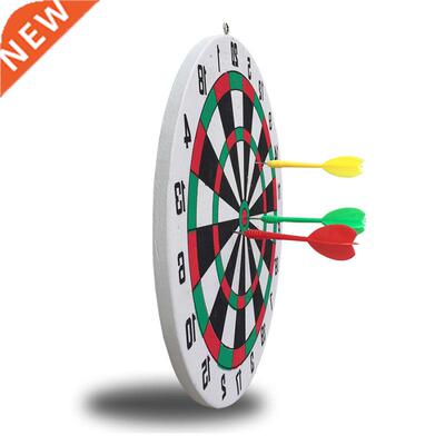Double Sided Dart Board Kit Hanging Dart Target Game Board S