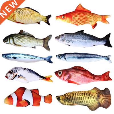 Cat Toy Creative Fish Shape Pet Toy Fish Shape Bite Resistan