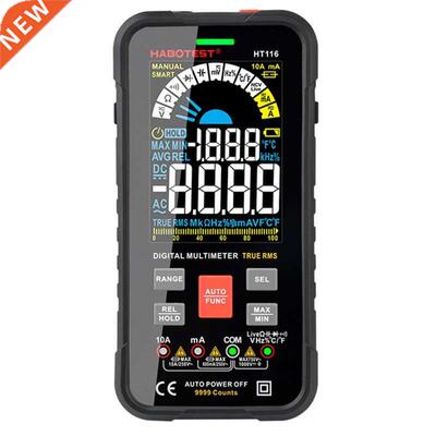Digital Multimeter 9999 Counts TRMS Auto-Ranging Color LCD S